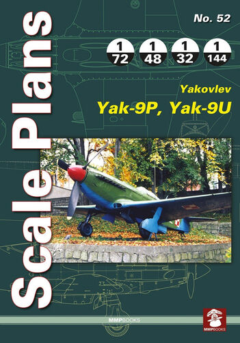 MMP Books SC52 Scale Plans - Yakovlev Yak-9P, Yak-9U