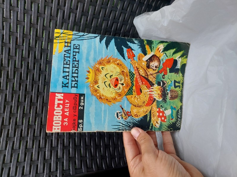 Strip Novosti za decu broj 6 Kapetan Biberče