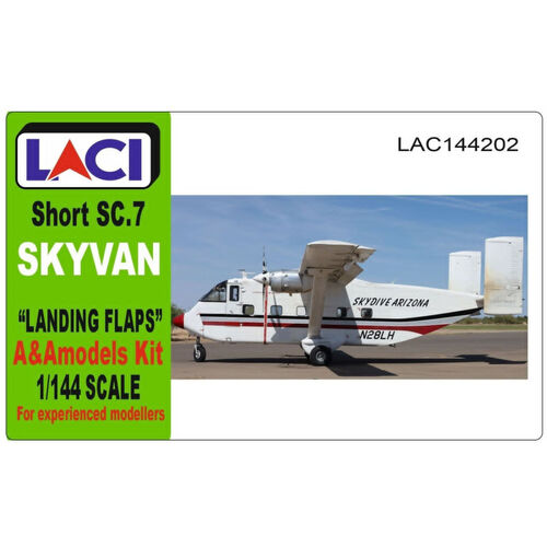 NEW! LACI 144202 Short SC.7 Skyvan - Landing Flaps (for A&A Models Kits)