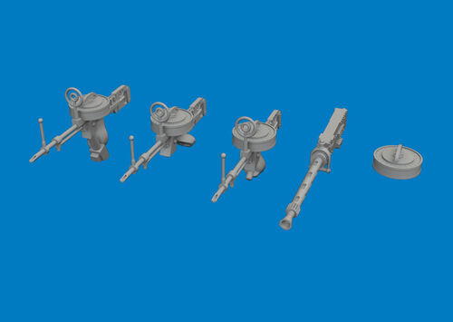 NEW! Eduard 6481205 Handley Page Hampden B Mk.I - Guns Set (for ICM Kits / 3D-Printed)