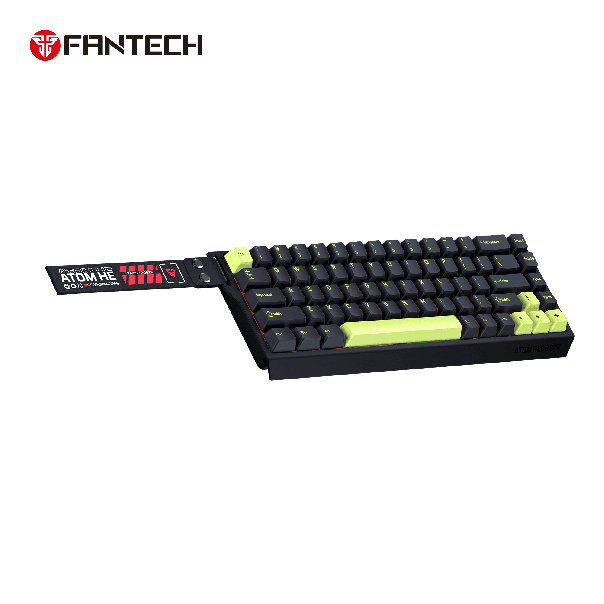 FANTECH Gejmerska mehanicka tastatura MK922 Atom HE68 Pro Superaxfit magnetic emerald switch