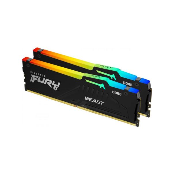 Memorija KINGSTON 16GB(2x8GB)/DIMM/DDR5/5600MHz/CL40/FURY Beast