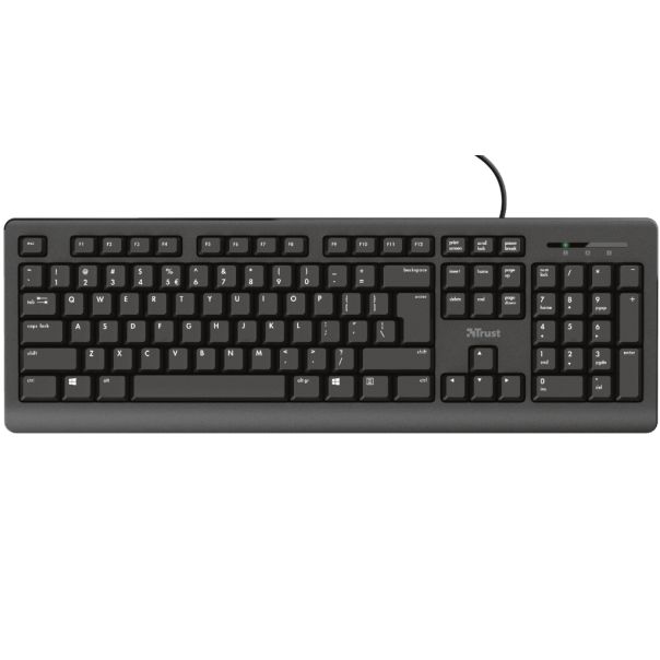 Tastatura TRUST Primo Illuminated žicna/SRB/osvetljenje/crna