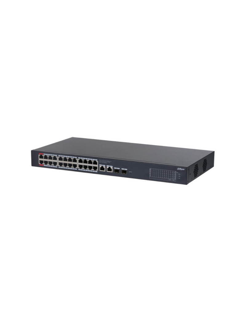 DAHUA CS4228-24GT-375-V2 28-Port Cloud Managed Desktop Gigabit Switch with 24-Port PoE