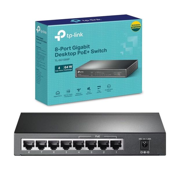 LAN Switch TP-LINK TL-SG1008P 8port 4- POE
