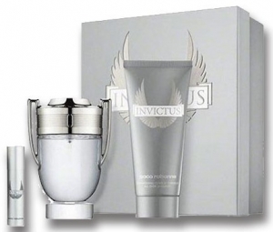 P.R. Set Invictus M 100ml edt + 100ml SG + edt 10ml