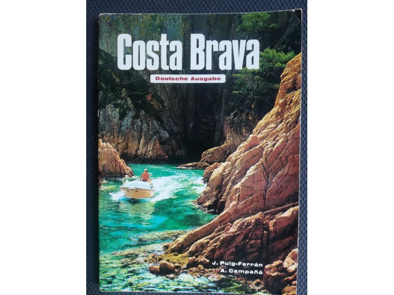 Costa Brava vintage brošura 1972. RETKO
