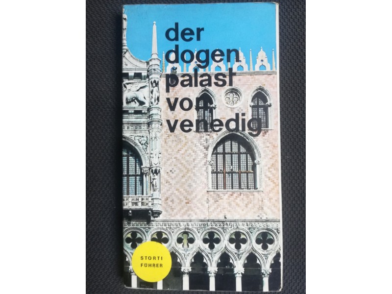 Der Dogen palast von Venedig - vintage brošura 1973.