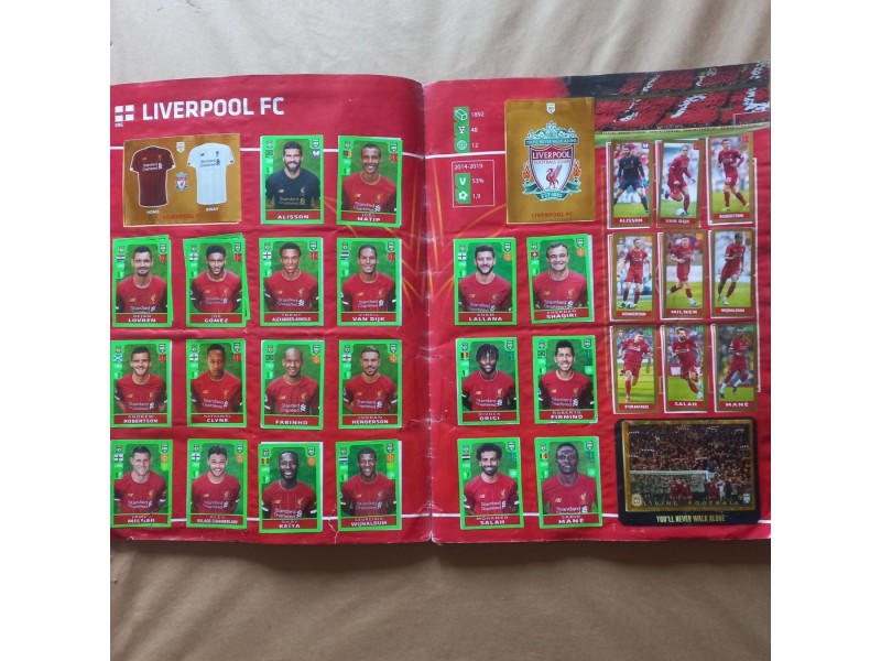 PANINI Fifa 365 2020,,,PUN,,ALBUM...Za samo 10 EVRA.
