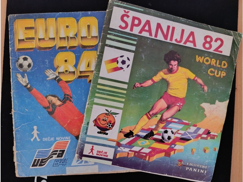 Dve korice Euro 84 I Spanija 92
