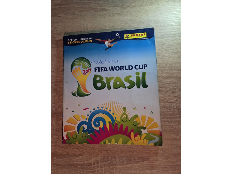 BRASIL 2014 PANINI 544 od 640 slicica
