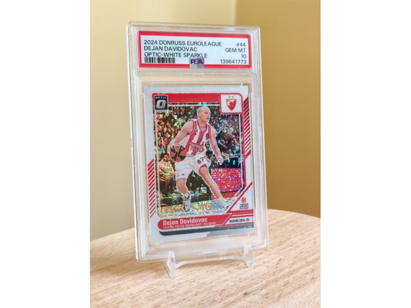 DAVIDOVAC C. zvezda Grejdovana PSA 10 White sparkle EL!