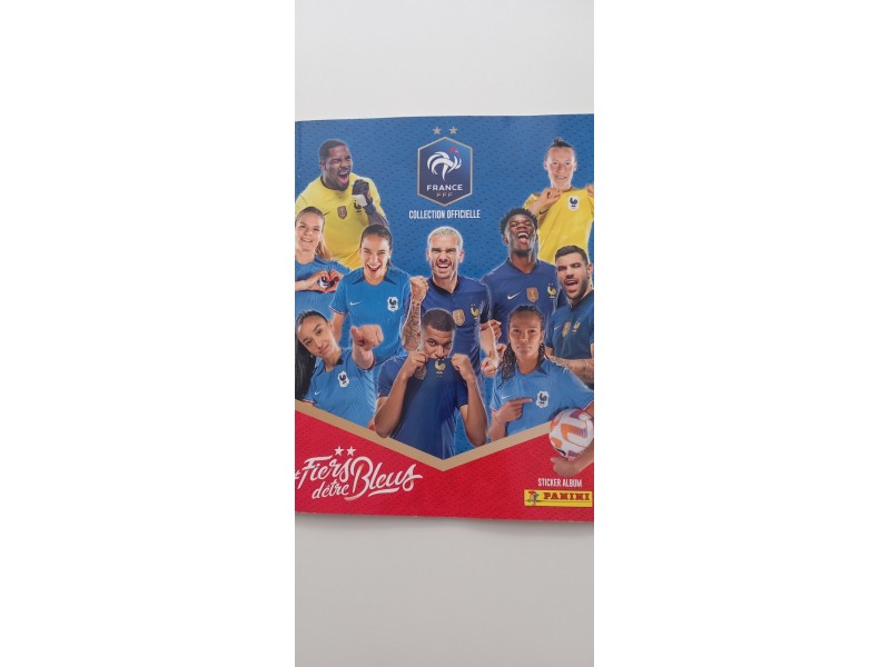 PANINI RETKO ALBUM REPREZENTACIJE FRANCUSKE 2023 2024