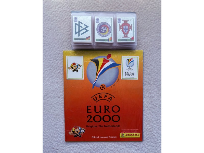 Album Euro 2000 i kompletan set