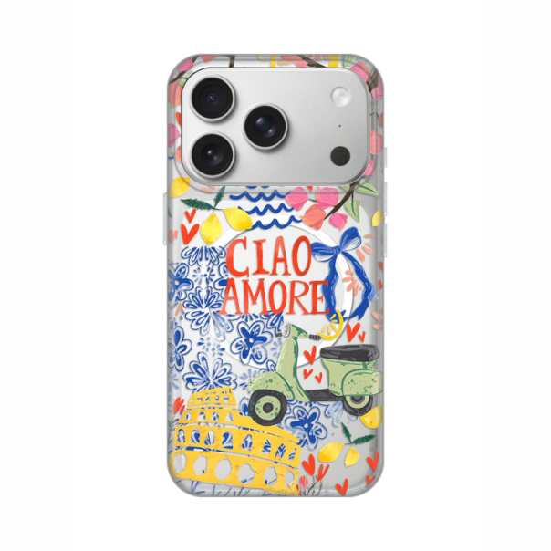 Maska za iPhone 17 Pro 63 Ciao Amore Print Magsafe