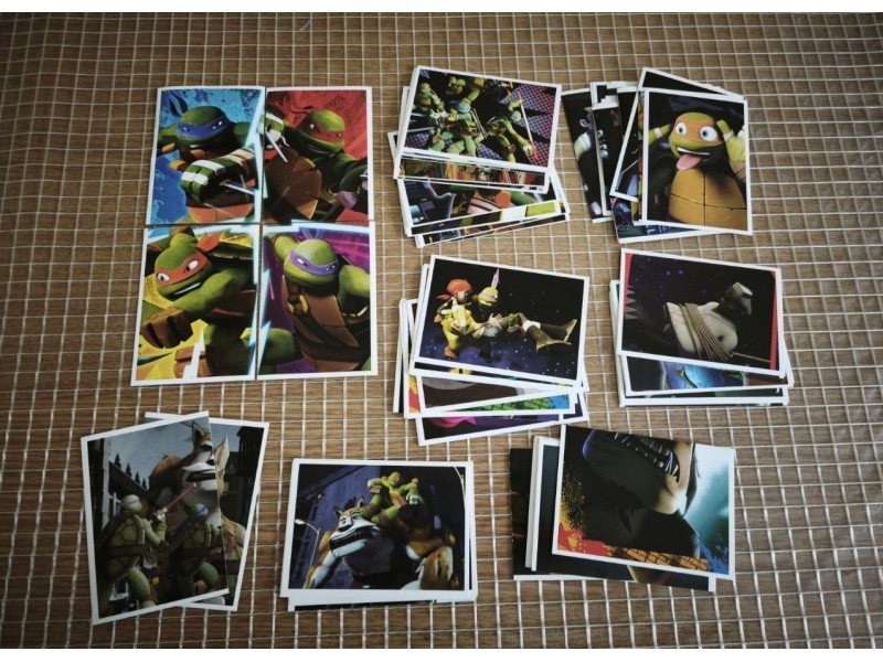 Nindza kornjace Panini 2014 - 112 Razlicitih slicica