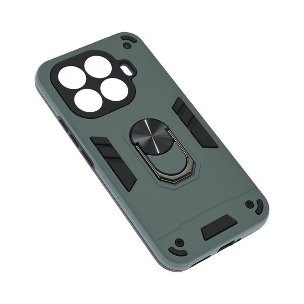Maska za Xiaomi 15T Pro tamno siva Hard Ring