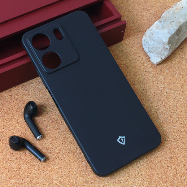 Maska za Xiaomi Redmi 13C mat Teracell Skin crna