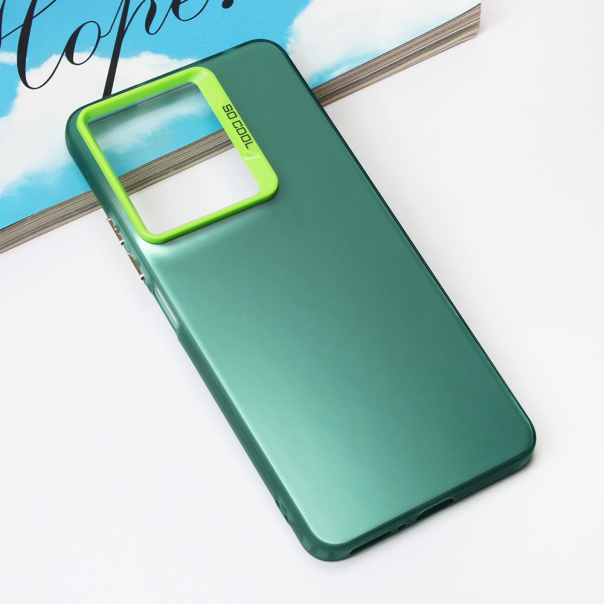 Maska za Xiaomi Redmi Note 13 4G Clear zelena
