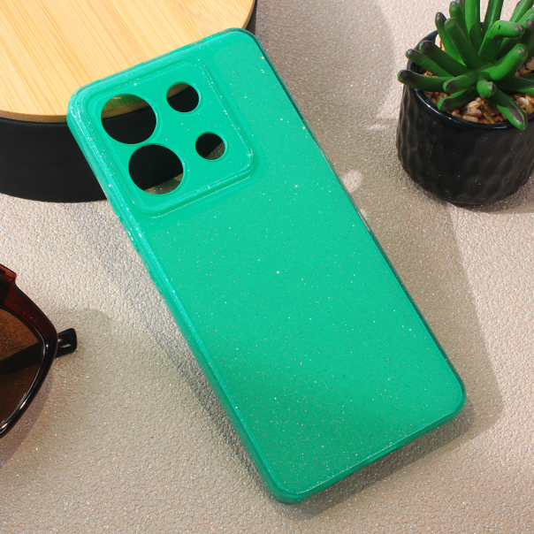 Maska za Xiaomi Redmi Note 13 Pro 5G Sparkle Dust mint