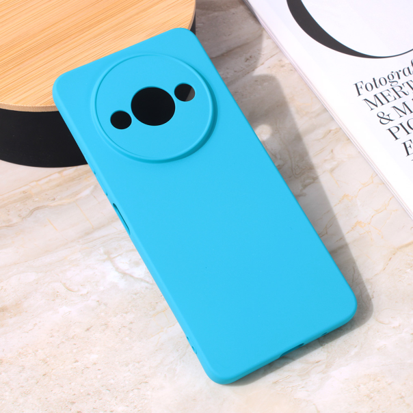 Maska za Xiaomi Redmi A3 mat Teracell Giulietta svetlo plava