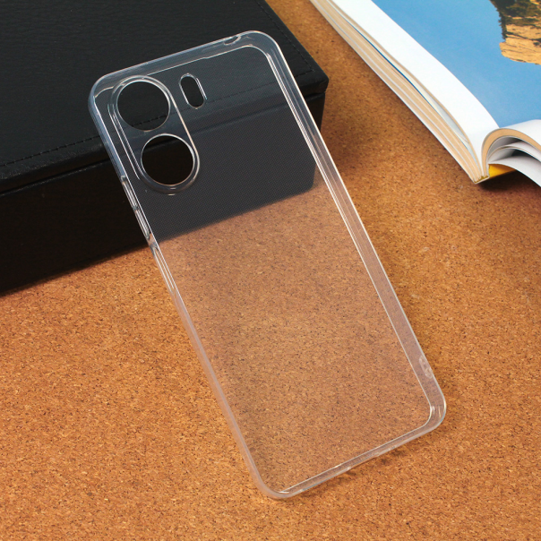 Maska za Xiaomi Redmi 13C transparent silikonska Ultra Thin