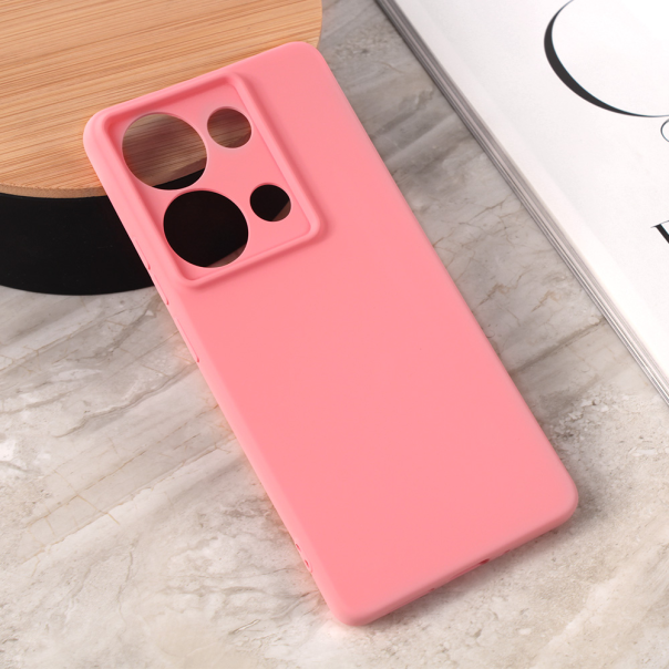 Maska za Xiaomi Redmi Note 13 Pro 4G (EU) mat Teracell Giulietta roze