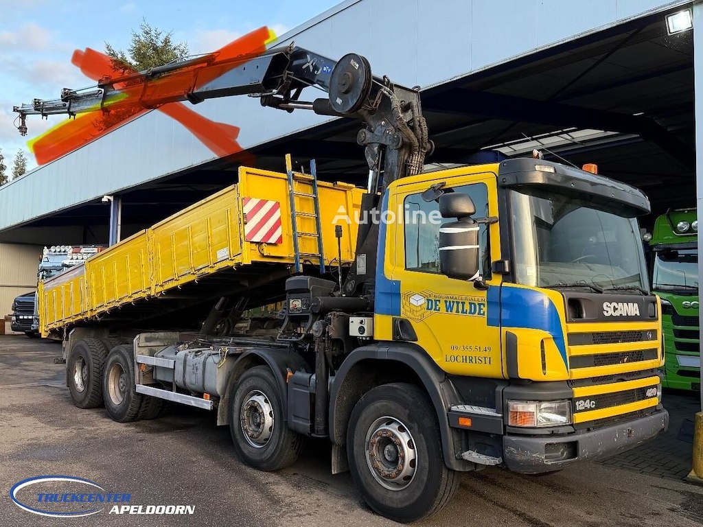 Scania P124-420 8x4 Hub reduction, Leaf springs, Manual, Euro 3 kiper