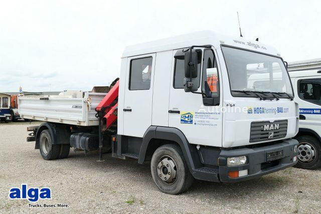 MAN 12.180 LE BB 4x2, DOKA, Palfinger PKG 7001 kiper
