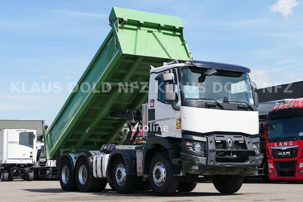 Renault C 480 Two-Way Tipper Truck / Meiller Body / Rear-View Camera / E kiper