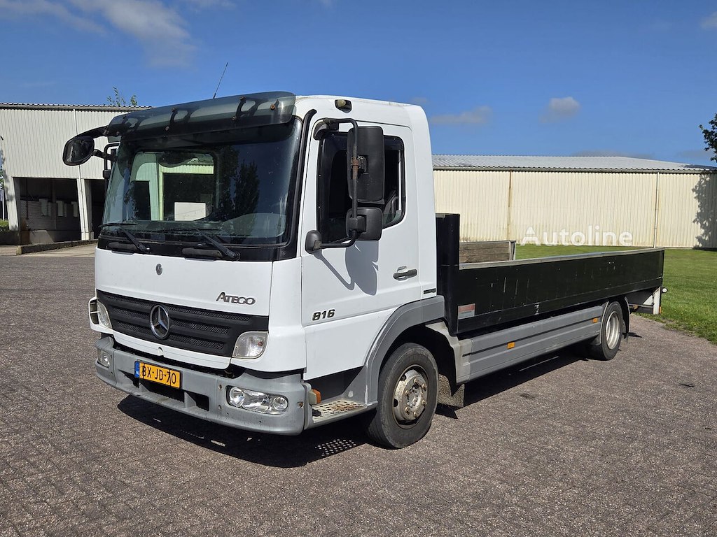 Mercedes-Benz Atego 816 Open laadbak Automaat kamion s ravnom platformom
