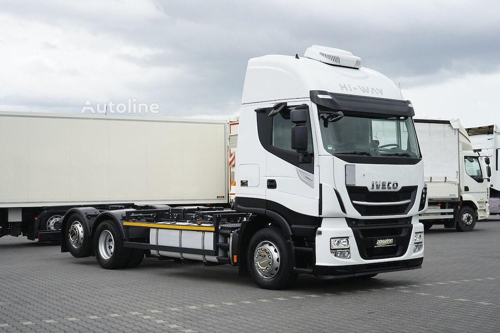 IVECO STRALIS / 480 / ACC / E 6 / RETARDER / BDF / 7,15 M , 7,45 M kamion šasija