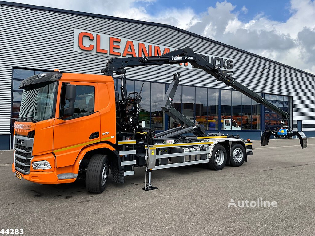 DAF FAN XD 450 Euro 6 Hiab 19 Tonmeter Z-kraan kamion rol kiper