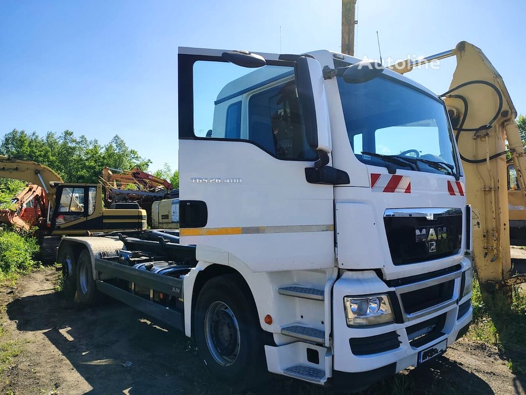 MAN TGS 26.400 kamion rol kiper