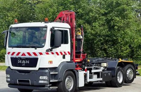 MAN TGS 26.360 kamion rol kiper