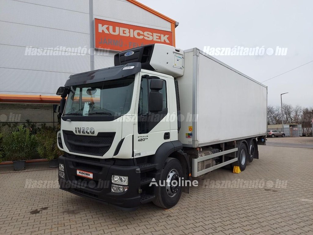 IVECO STRALIS 420 HŰTŐS-EMELŐHÁTFALAS 7.65 m kamion hladnjača