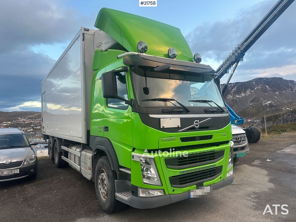 Volvo FM450 skapbil 6x2 m/ full sideåpning, 2 soners aggregat, kjøl, f kamion hladnjača