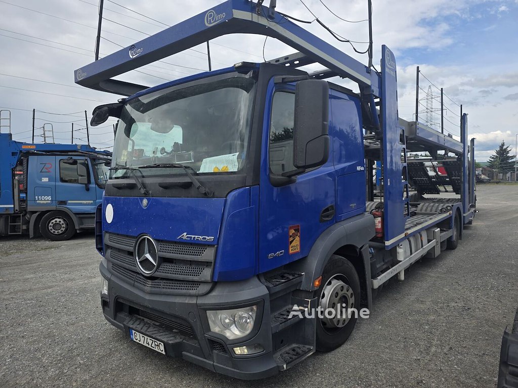 Mercedes-Benz Actros autotransporter + prikolica autotransportera