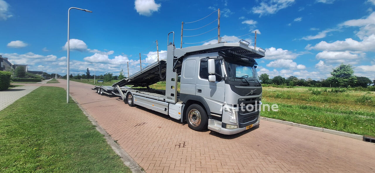 Volvo FM 370 Autotransporter + Groenewold 7-lader + Aanhanger. Ook te + prikolica autotransportera