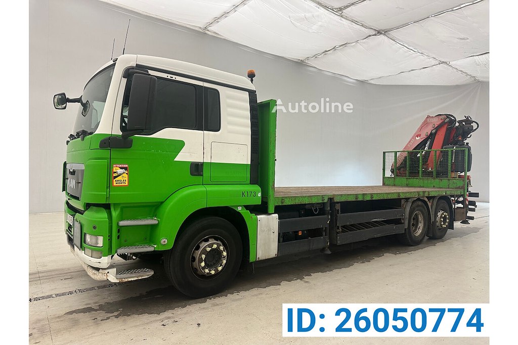 MAN TGS 26.390 kamion platforma