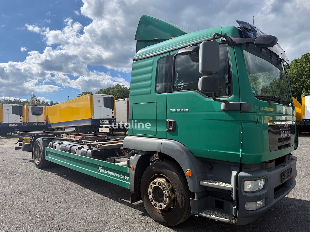 MAN TGM 18.290 vozilo za prevoz kontejnera