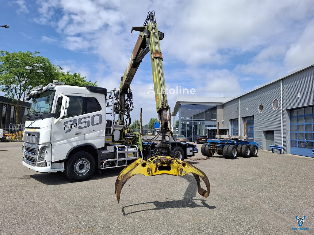 Volvo FH 16.750 / LOGGING TRUCK / 6X4 / VEB+ / RETARDER / 2XBIG AXLE / kamion za prevoz drva