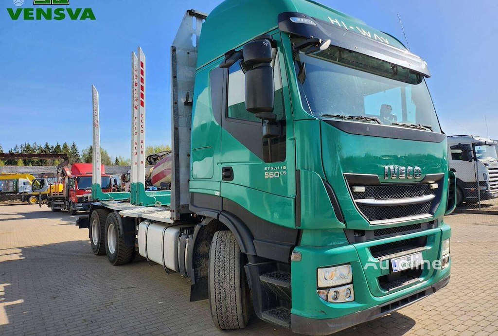 IVECO STRALIS 560 6x4 EURO6 kamion za prevoz drva