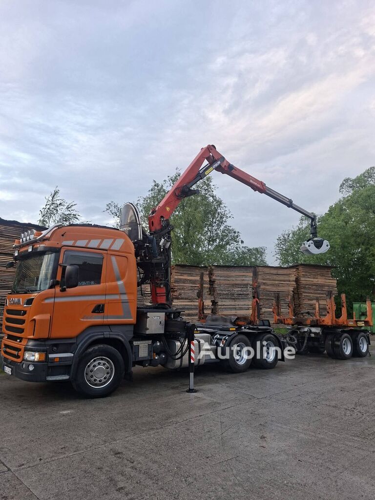 Scania R620 kamion za prevoz drva