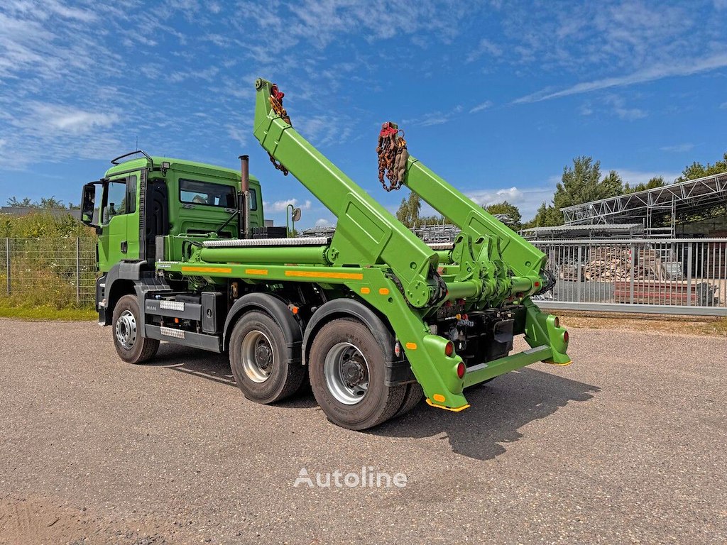 MAN 33.440 6X4 Meiller AK 16 mit Funkbedienung kamion autopodizač kontejnera