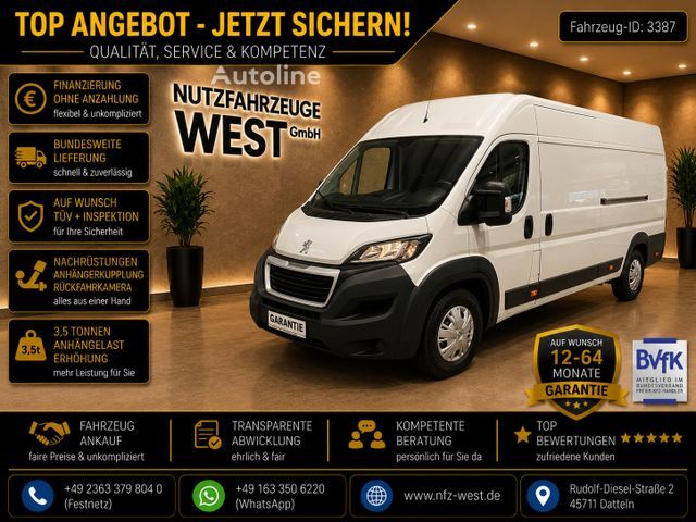 Peugeot Boxer HDI Maxi Hoch+Lang*L4-H2*AHK 3T*Garantie minibus furgon