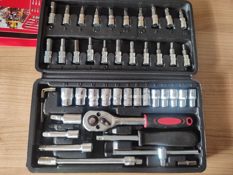 Gedore set 46 delova - Novo u koferu