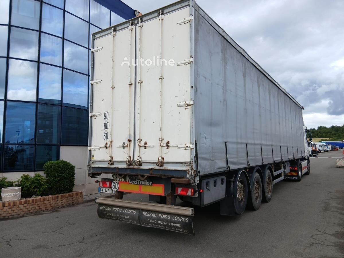 LeciTrailer P36 poluprikolica sa kliznom ceradom