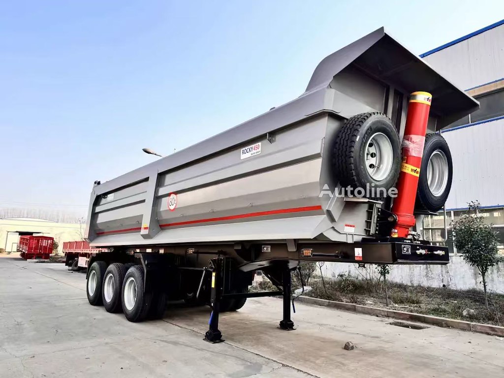 Nova CHIV Trailer 3 Axles 35 Cubic Meters U Type Tipper Semi Trailer poluprikolica kipera