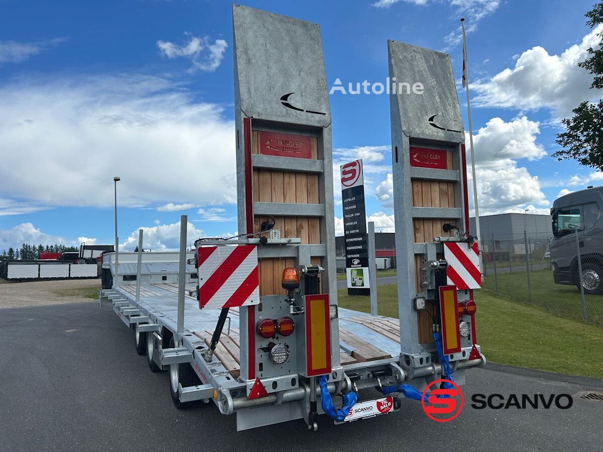 Hangler SDS-H 510-T 3-aks maskintrailer - dobbelt ramper poluprikolica sa niskom platformom
